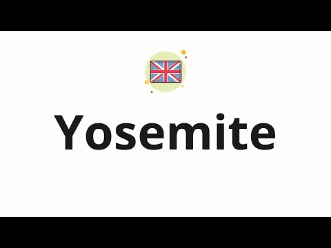 How to pronounce Yosemite