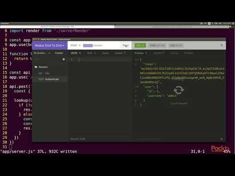 Learn Redux – End to End Token Based Authentication | packtpub com - Mind Luster