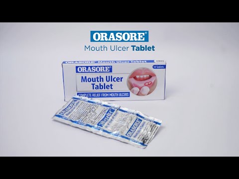 Mouth Ulcer Tablets - Orasore Mouth Ulcer Tablet Latest Price ...