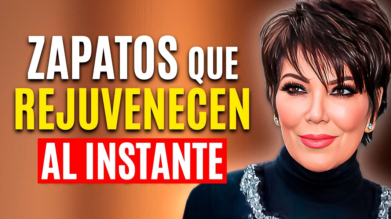 7 Zapatos MODERNOS que REJUVENECEN tu LOOK a los 60+