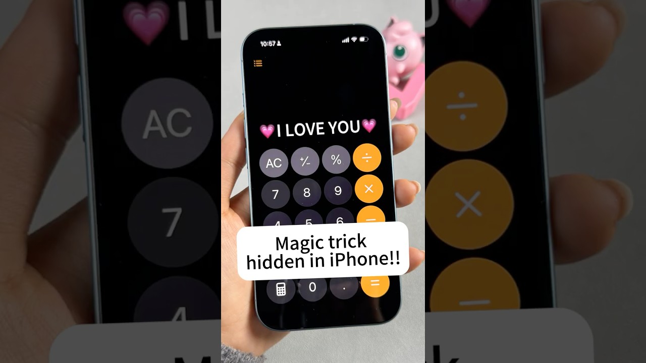 😲Magic Calculator Trick Hidden in iPhone!! #shorts#tech