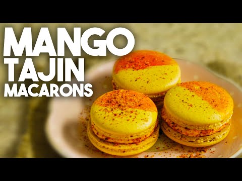 How to make Mango Tajin Macarons | Kravings & friends