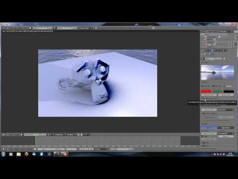 Blender Tutorials | First steps and preparation 13 | Ambient occlusion | Env. & Indirect lighting