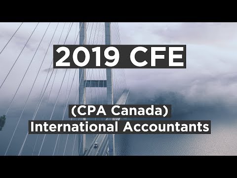 2019 CFE for International Accountants (CPA Canada)
