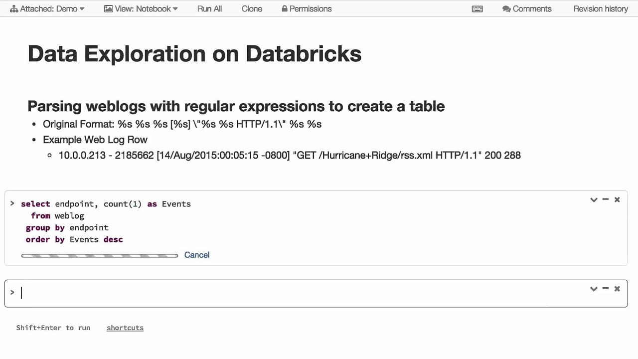 Data Exploration with Databricks