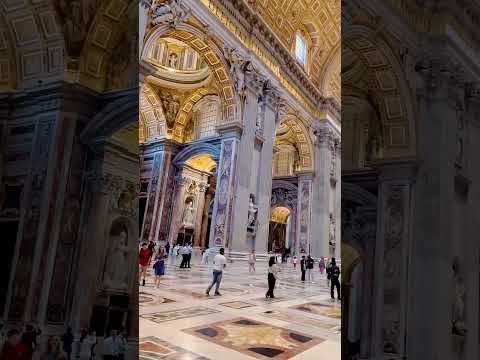 Inside St. Peter's Basilica