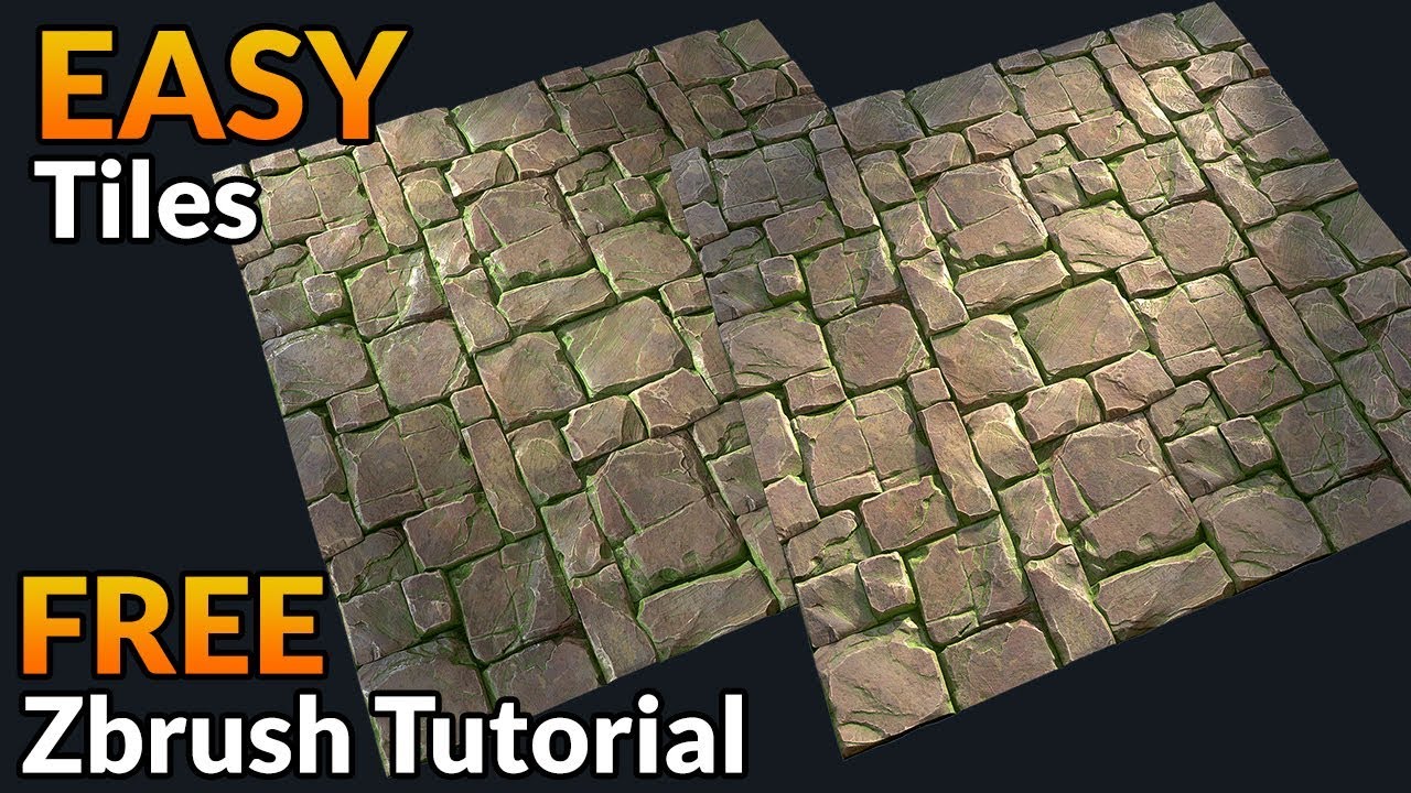 ZBrush Tutorial: Arraymesh for tiling sculpts