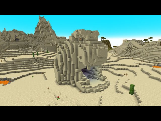 The Cave Of Wonders From Aladdin - 1.17 Minecraft Map
