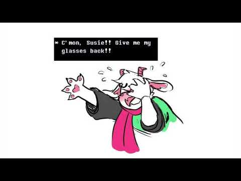 Susie Steals Ralsei's Glasses | Deltarune Comic Dub