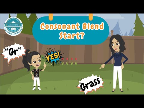 F2 _Does the word start with a consonant blend? | The Captain AHS-Show | English Lesson