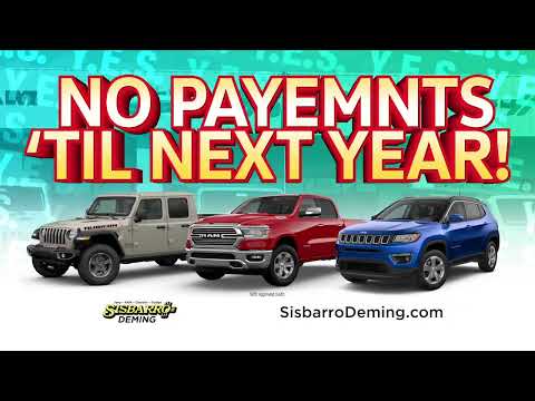 Sisbarro Deming RAM Jeep Chrysler Dodge YES! Year End Sale