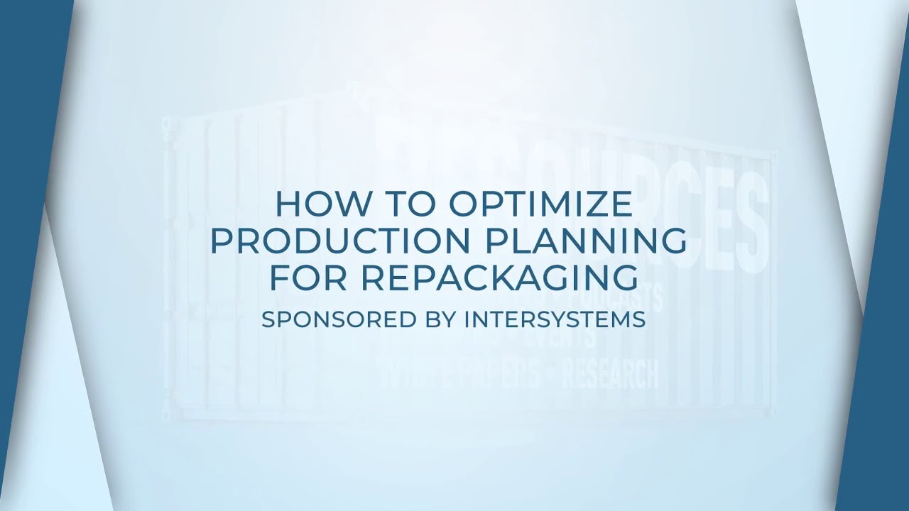 How to Optimize Production Planning for Repackaging