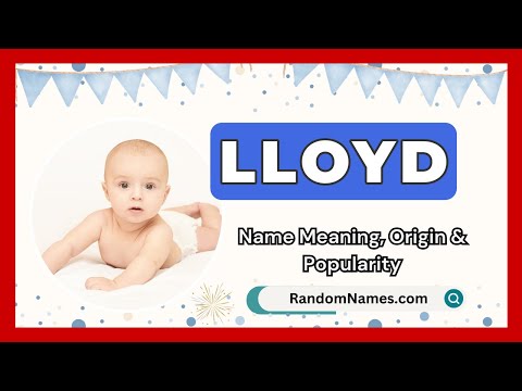 Lloyd - Baby Boy Name Meaning, Origin & Popularity - RandomNames.com