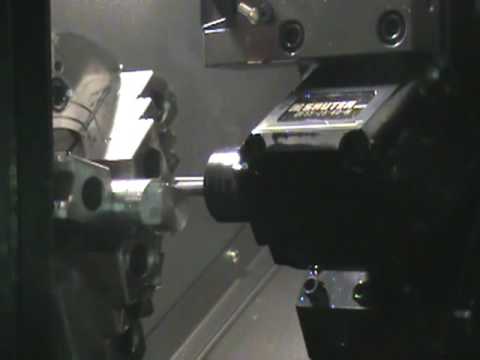 CNC lathe SL series: Live tooling system square milling