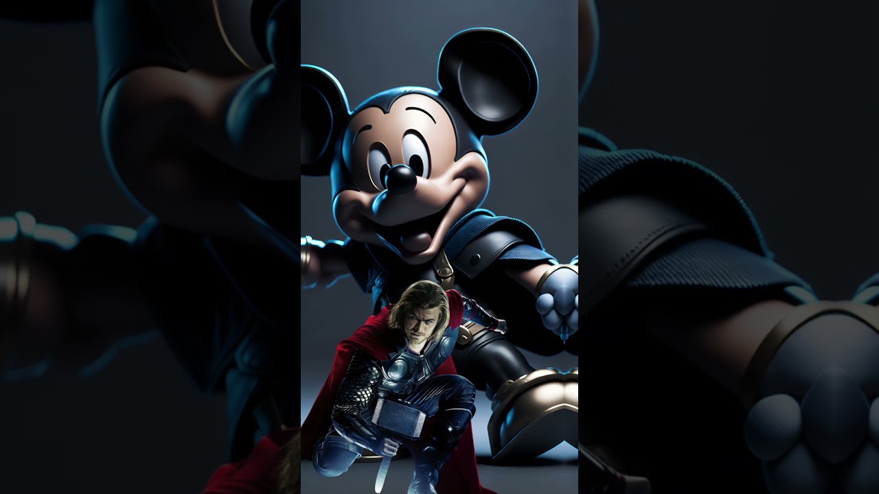 ✨MICKEY MOUSE in SUPERHEROES WORLD