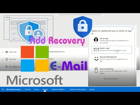 How to add recovery email to Microsoft Account