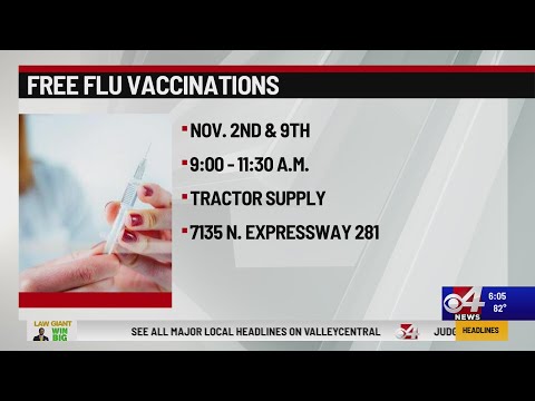 Free Flu vaccinations