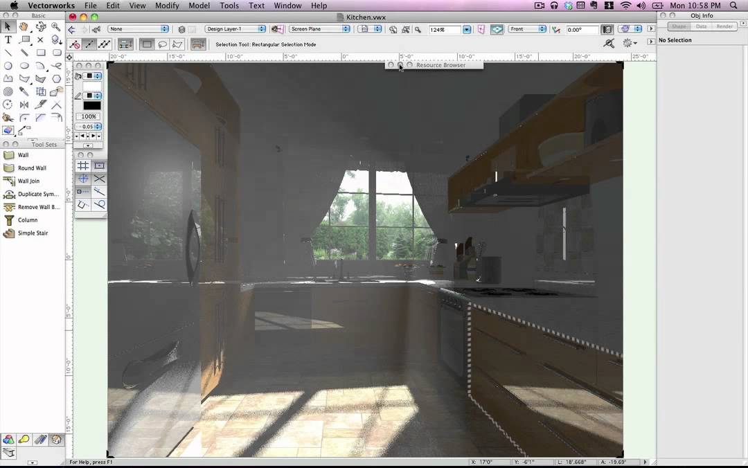 Renderworks Styles in Vectorworks 2012