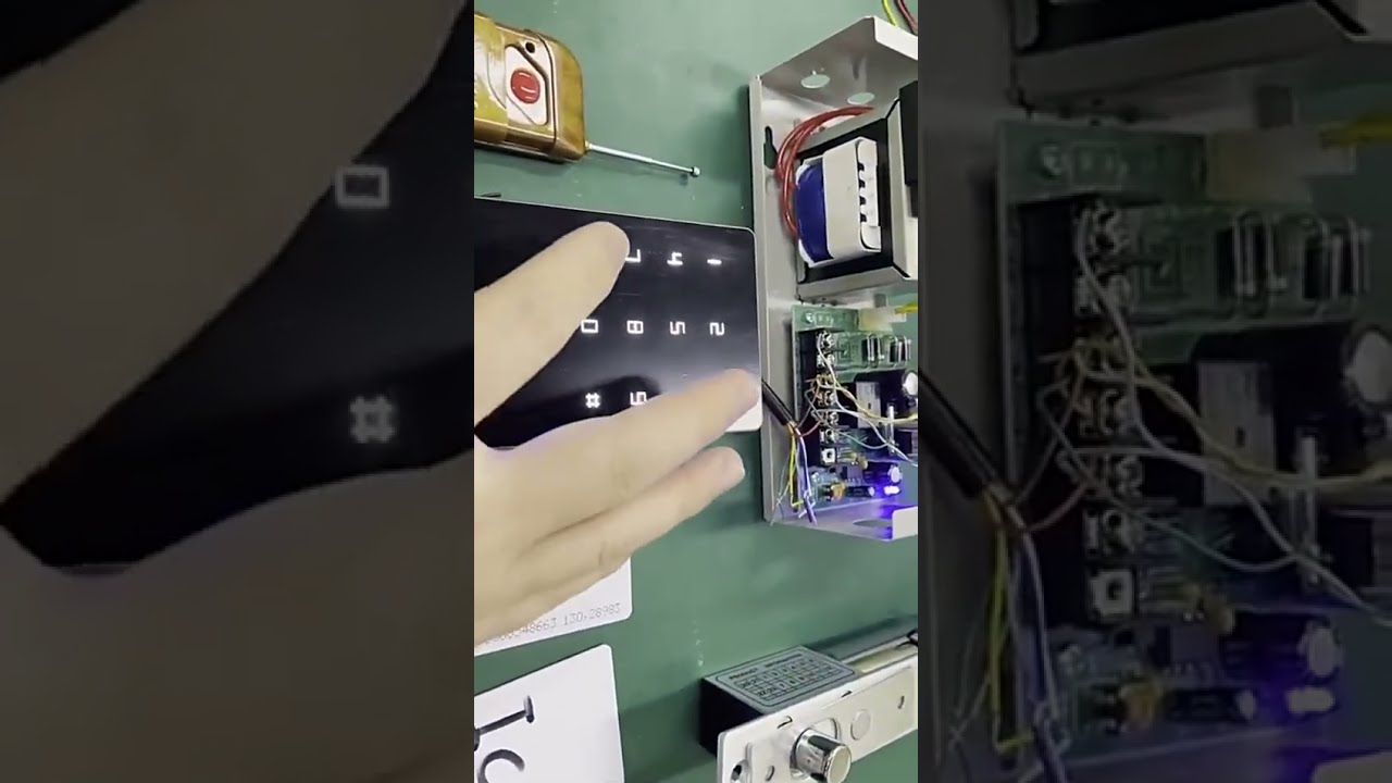 Waterproof Access Controller Touch Screen Keypad Reader Standalone Access Control System RFID 125kHz