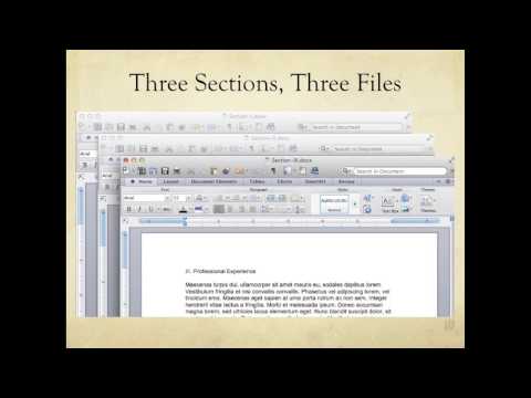 Promotion and Tenure Portfolio: Technical Aspects of Dossier Construction