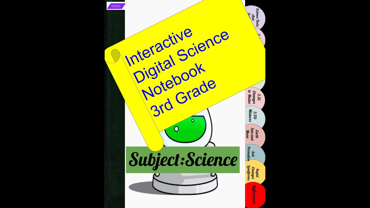 Science Interactive Digital Notebook Preview