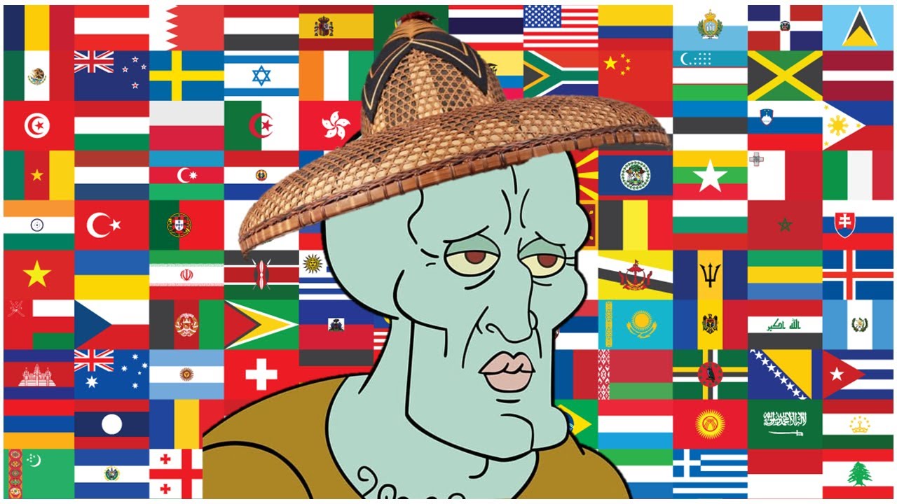 Squidward in different language memes [Part 2]