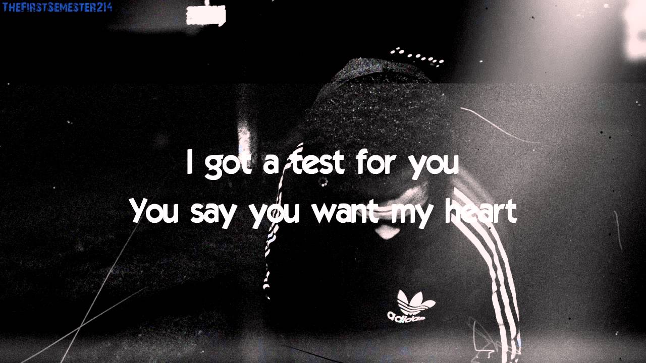 Initiation - The Weeknd Lyrics Onscreen
