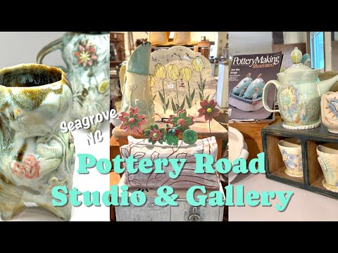 Pottery Capital of the USA! Pottery Road Studio & Gallery, Seagrove, NC