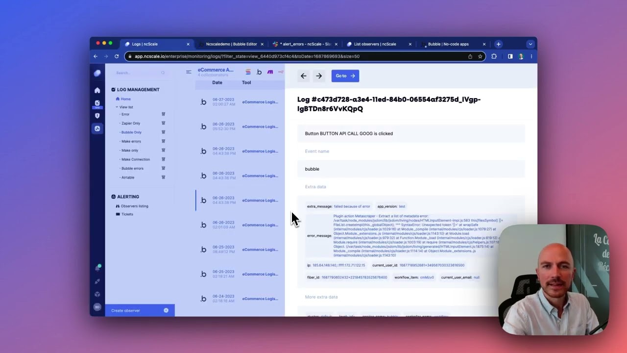 How To Receive Alerts for Bubble Workflow Errors