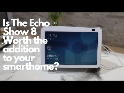 Amazon Echo Show 8 2nd Gen (2021) and Optional Stand: Unboxing and Review