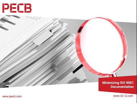 Minimizing the Documentation in a QMS system