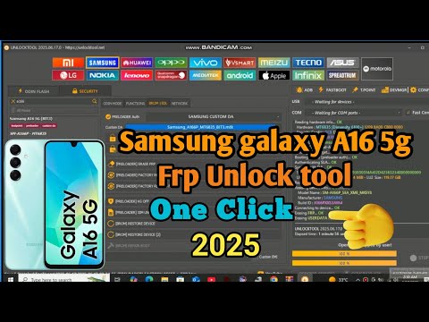 Samsung galaxy A16 5g frp unlock tool | A166p google account bypass unlock tool