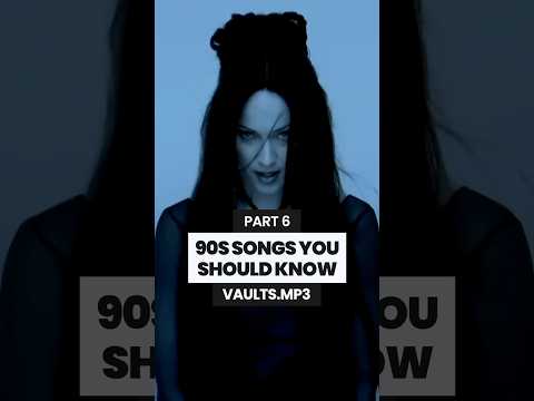 90s SONGS YOU SHOULD KNOW ☑️ PART 6 #90smusic #90s #music