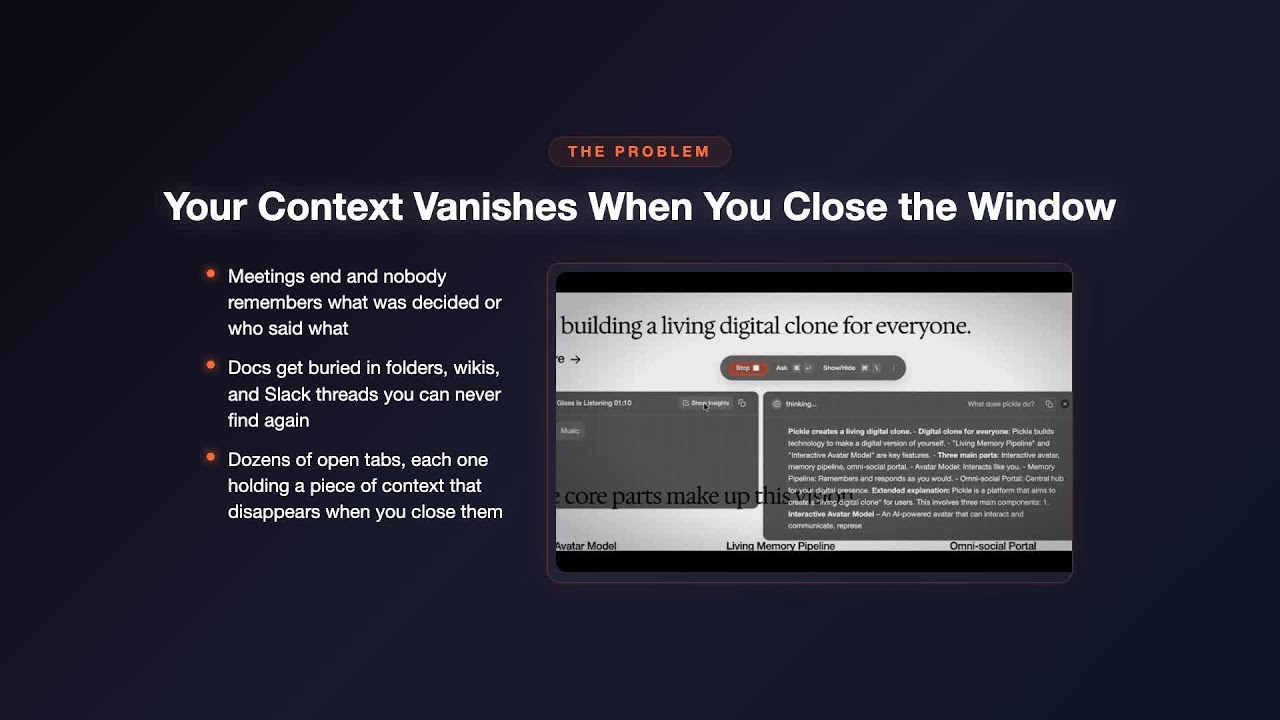Glass by Pickle: Open Source AI That Watches Your Screen and Joins Your Meetings