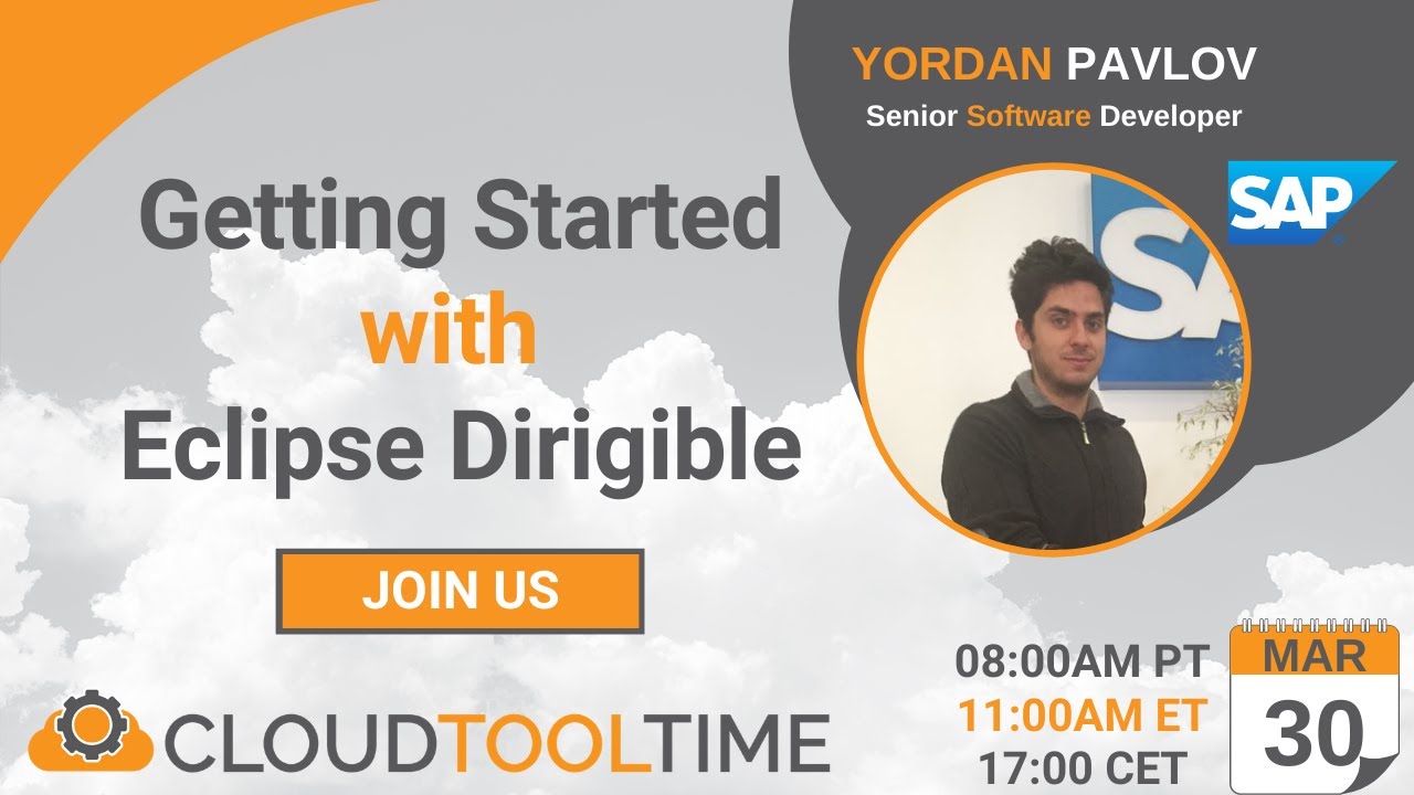 Getting Started with Eclipse Dirigible | Cloud Tool Time | Yordan Pavlov