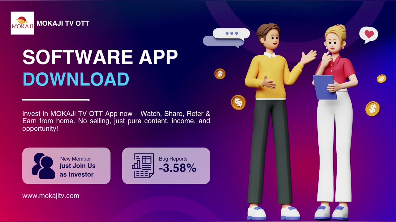 MOKAJI TV OTT APP DEVELOPMENT Coming Soon