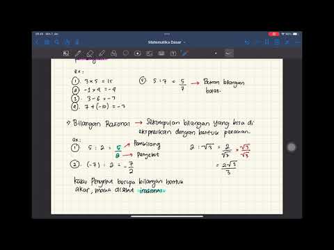 BAB 1 Sistem Bilangan | Matematika Dasar | Alternatifa