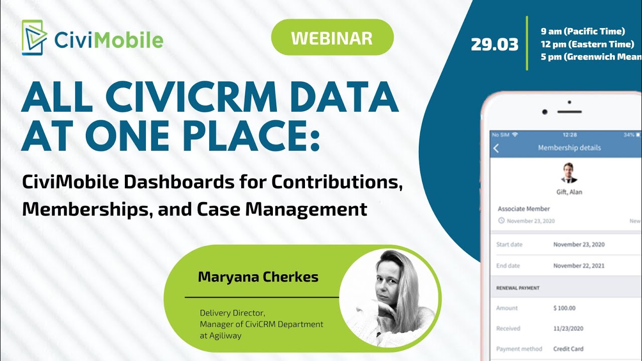 Webinar: All CiviCRM Data at One Place