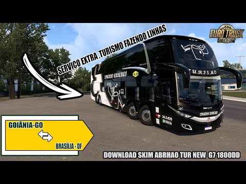 Steam Community :: Video :: ETS 2 1.49 MARCOPOLO NEW G7 1800 MB 0500RSDD / ABRAHÃO TUR / GOIÂNIA ...