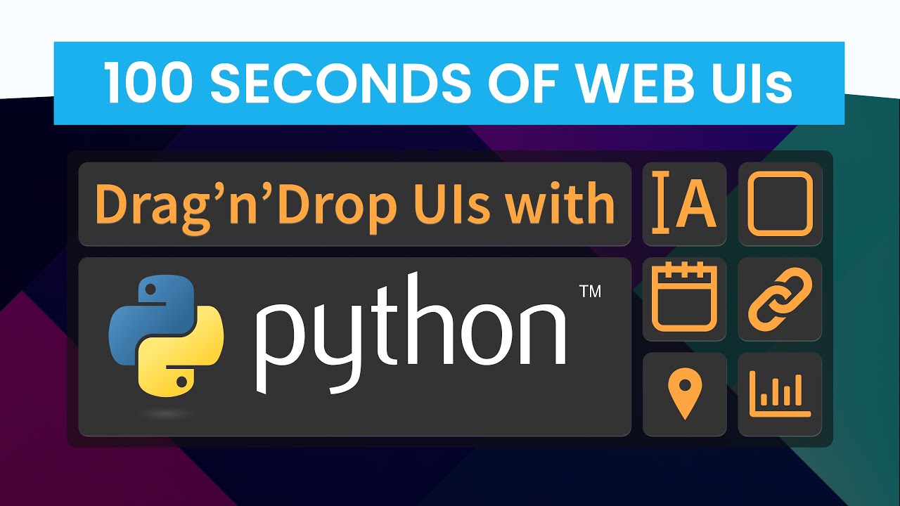 Python Web UIs in 100 seconds