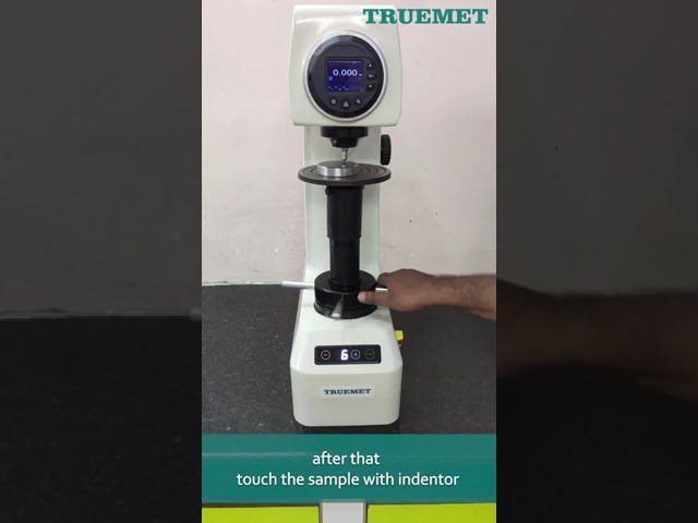 Rockwell Hardness Tester - TLRH_CURVE Load Cell Based Touch Screen ...