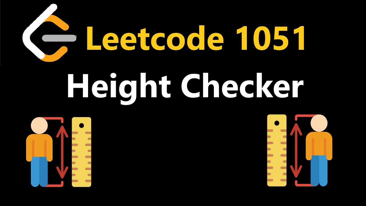Height Checker - Leetcode 1051 - Python