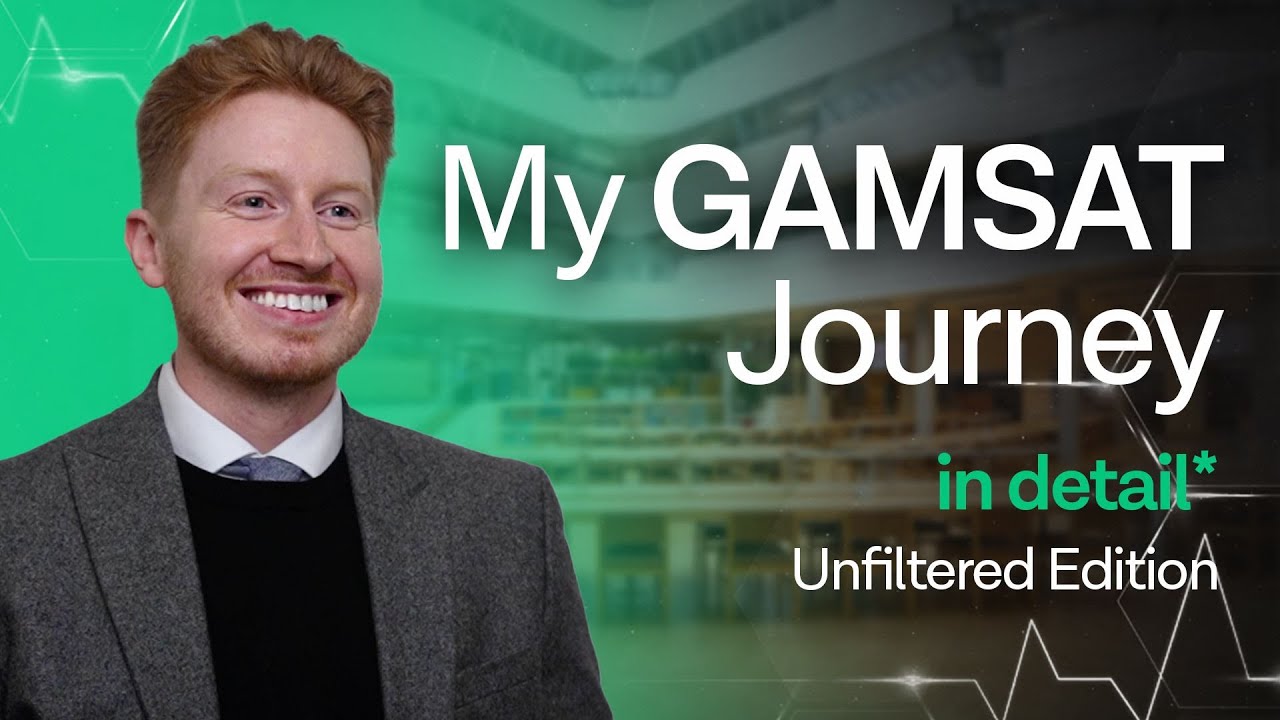 Navigating the GAMSAT Exam: A Graduate's Journey to Medical School ...