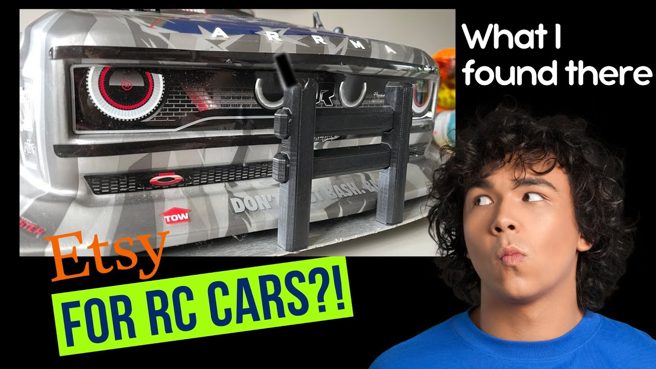 From Stickers to Body Parts: Etsy's Top RC Car Products