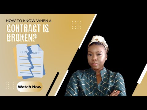What is a Breach of Contract?