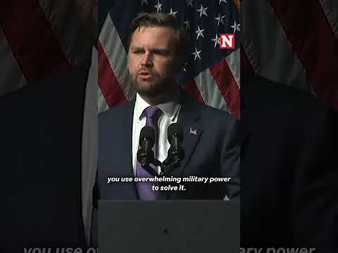JD Vance Outlines 'Trump Doctrine' #trump #jdvance #shorts