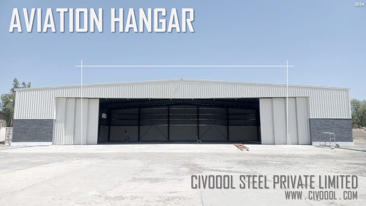 Aircraft Aviation Hangar PEB Construction