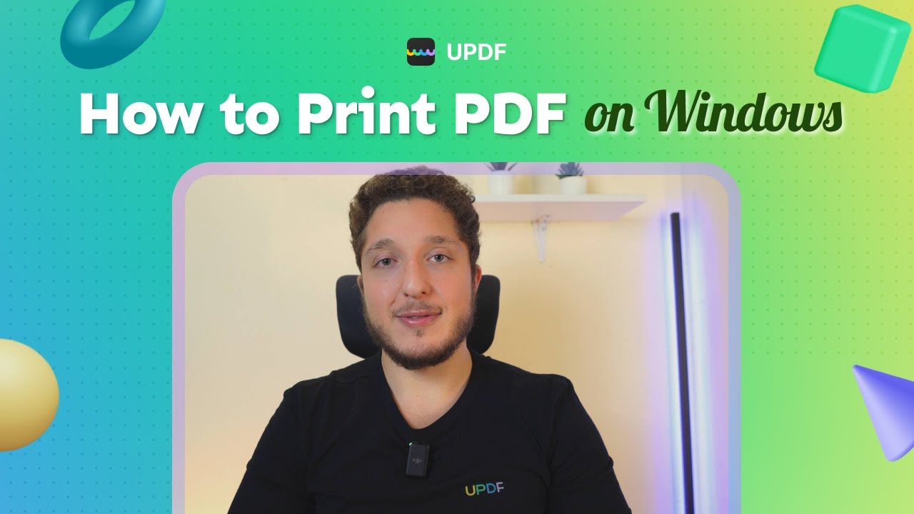 How to Print PDF on Windows | UPDF