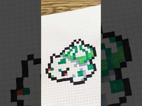 Pokémon Bulbasaur #pokemon #pixel #youtubeshorts