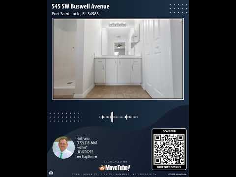 545 SW Buswell Avenue, Port Saint Lucie, FL 34983 | 3 Bedroom Home For Sale